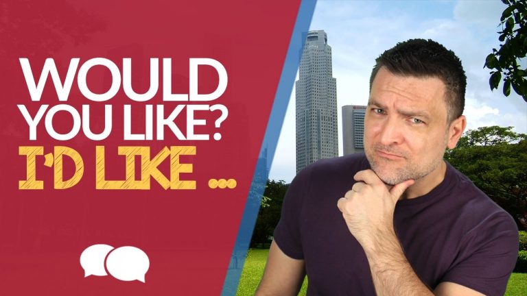 Como utilizar would you like – Inglês Winner